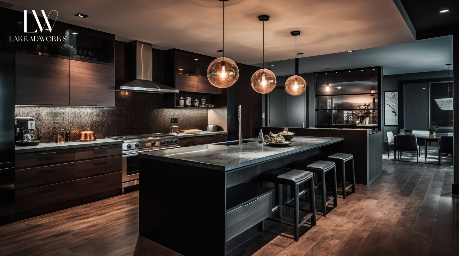 Explore the 8 Modular Kitchen Interior Trends | Lakkadworks
